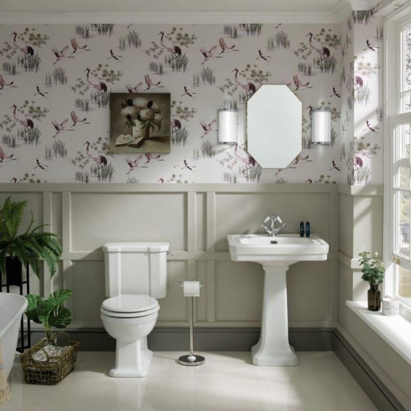 BC Designs Victrion Closed-Coupled WC, Luxury Traditional Lavatory ...