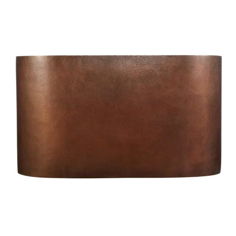 Coppersmith Creations Japanese Style Double Soaking Copper Bath, Hamme ...