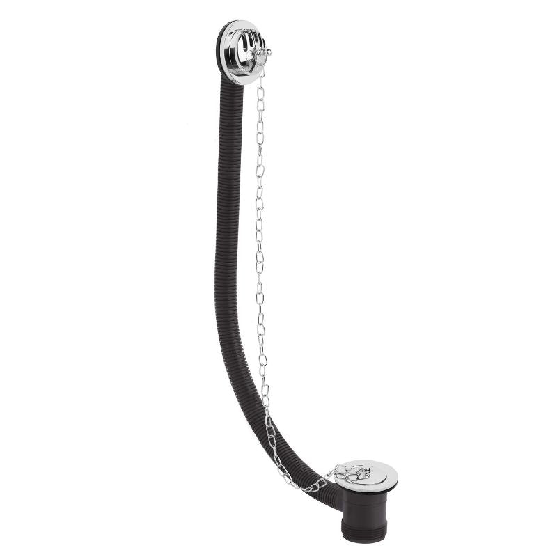 Hudson Reed Classic Concealed Bath Overflow & Plug, Traditional Plug ...