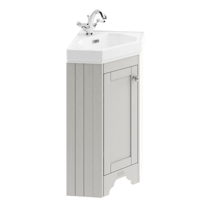 corner small vanity unit
