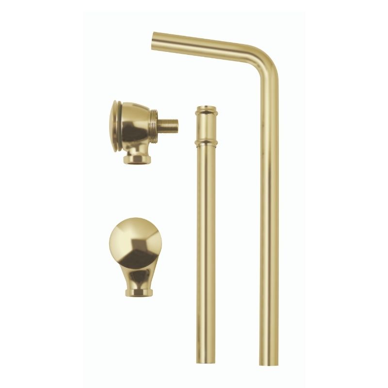 BC Designs Push Down Exposed Extended Bath Waste With Overflow Pipe ...